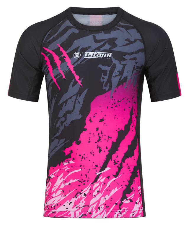 Abstract Tiger Rash Guard - Pink – Tatami Fightwear USA
