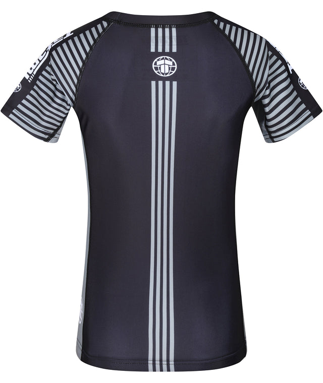 Kids IBJJF Ranked Rash Guard - Grey – Tatami Fightwear USA