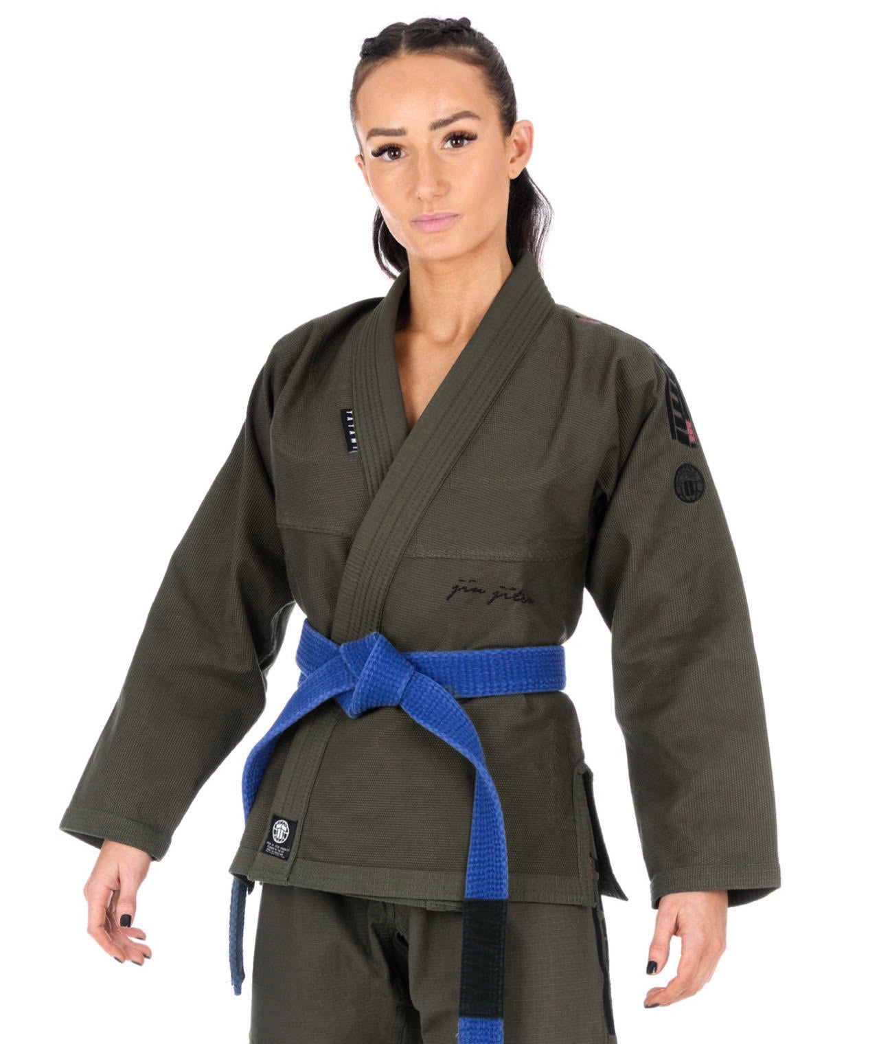 Ladies Elements Superlite Gi - Khaki – Tatami Fightwear USA