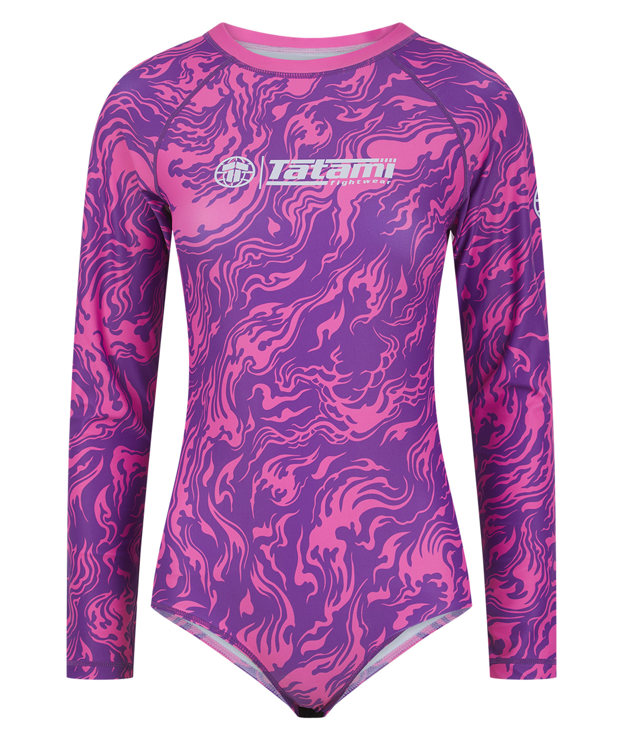 Ladies Helena Leotard - Lava Pink – Tatami Fightwear USA