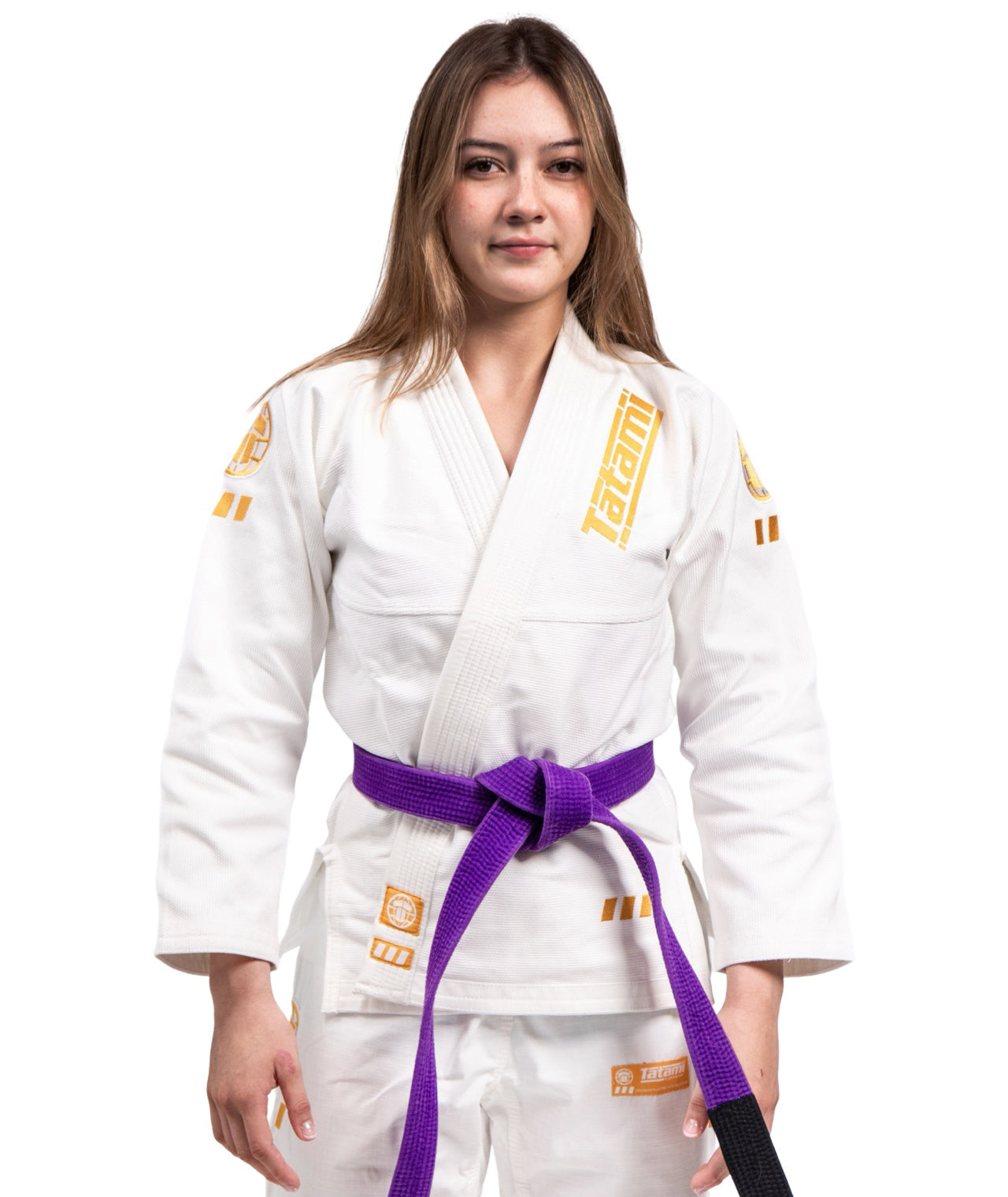 Ladies Pro Series Gi - White & Champion Gold – Tatami Fightwear USA