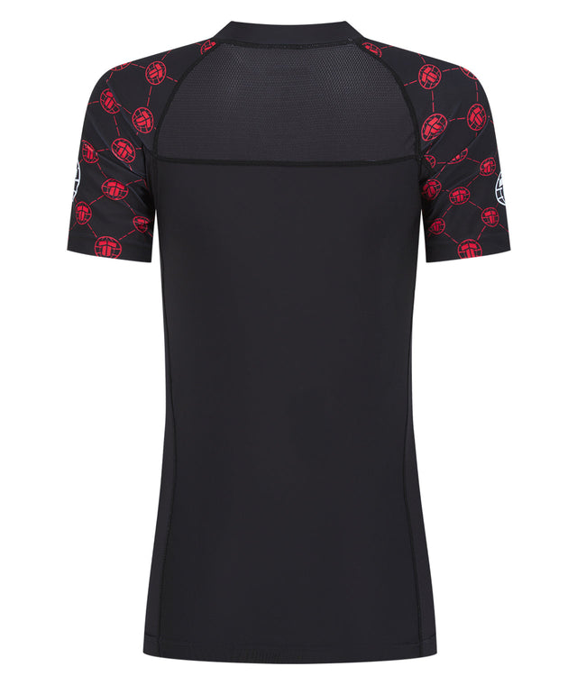 Ladies Refine Short Sleeve Rash Guard - Red – Tatami Fightwear USA