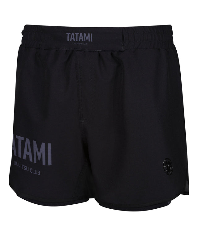 JJ Club Hybrid High Cut Shorts - Black – Tatami Fightwear USA