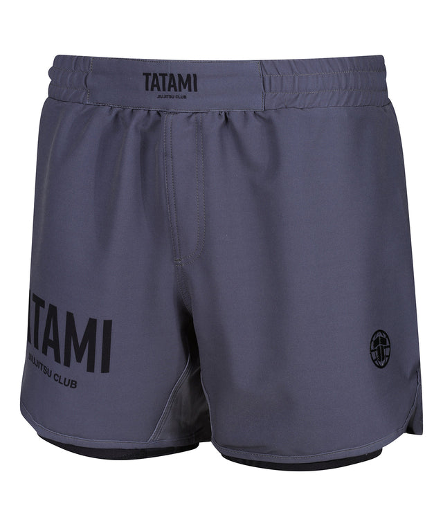 JJ Club Hybrid High Cut Shorts - Grey – Tatami Fightwear USA