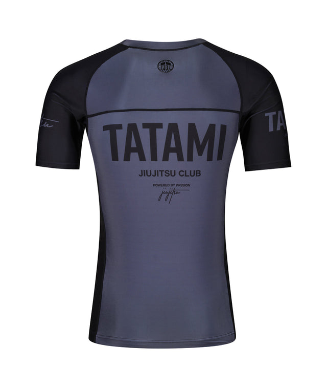 JJ Club Short Sleeve Rash Guard - Grey – Tatami Fightwear USA
