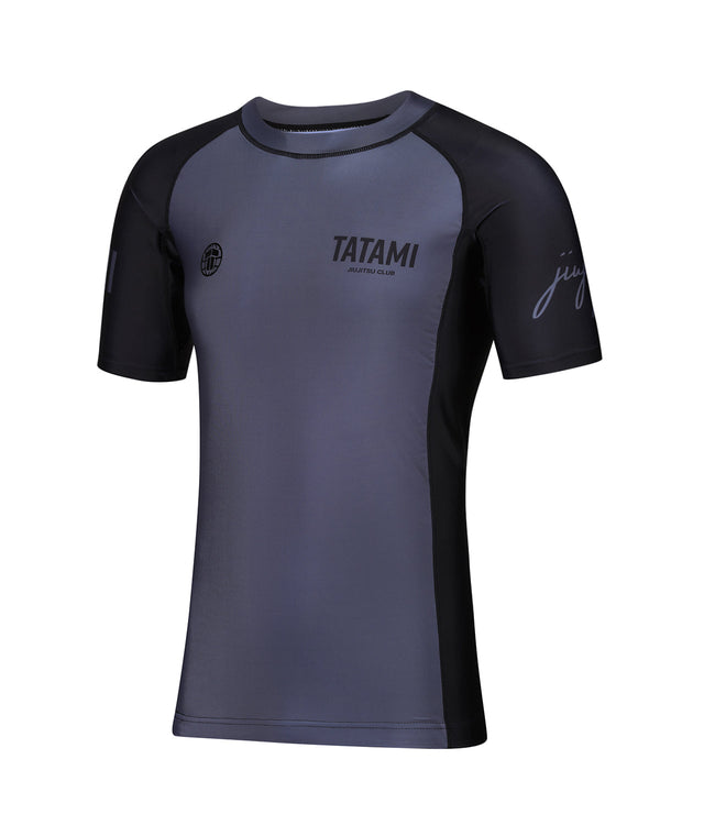 JJ Club Short Sleeve Rash Guard - Grey – Tatami Fightwear USA