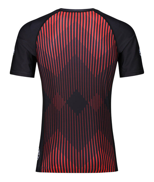 Milan Eco Tech Recycled Rash Guard - Red – Tatami Fightwear USA