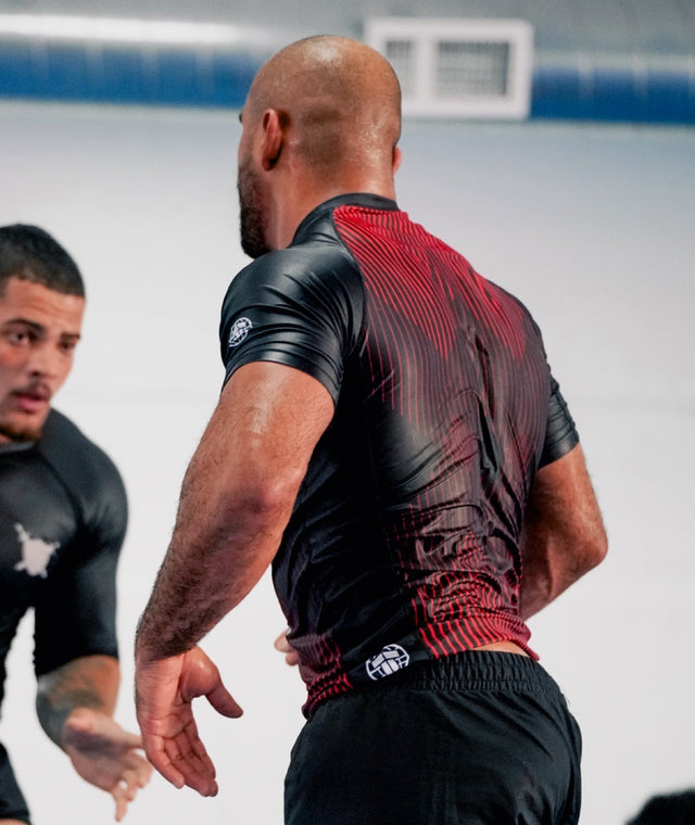 Milan Eco Tech Recycled Rash Guard - Red – Tatami Fightwear USA